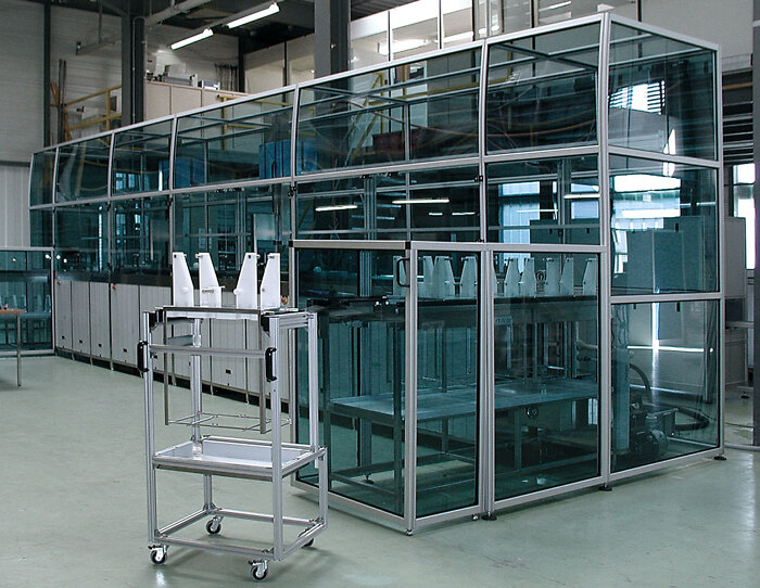 Constructions with aluminum profiles | Profile technology