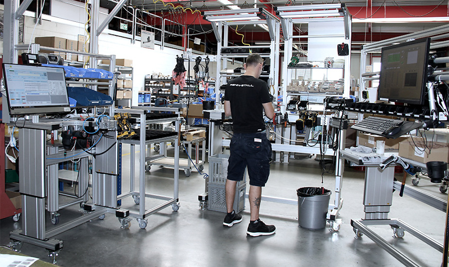 Arbeitsplatzsysteme | LEAN Montagearbeitsplätze | ESD