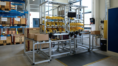 LEAN flow racks | material handling trolleys