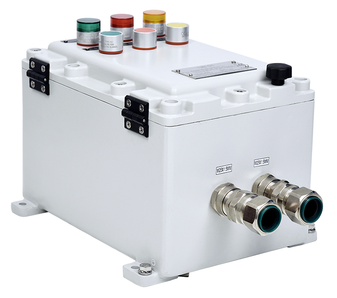 Ex d IIB+H2 aluminum enclosure IJB