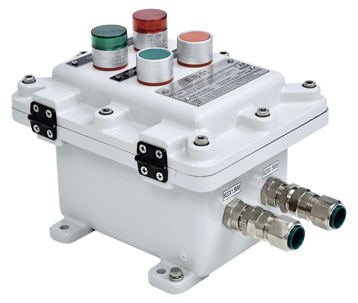 Ex-d-IIB+H2 enclosure EJB aluminum and stainless steel