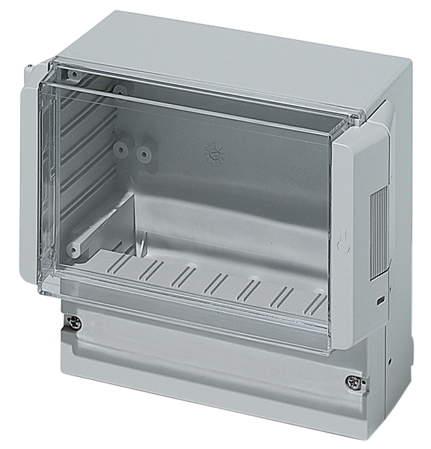 Wall-mounted enclosure for printed circuit board installation