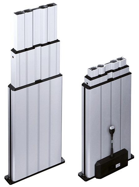 Lifting columns | Electric height adjustment