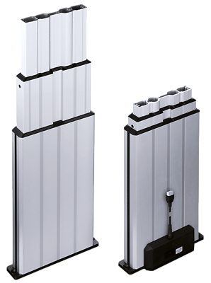 Lifting columns | Electric height adjustment