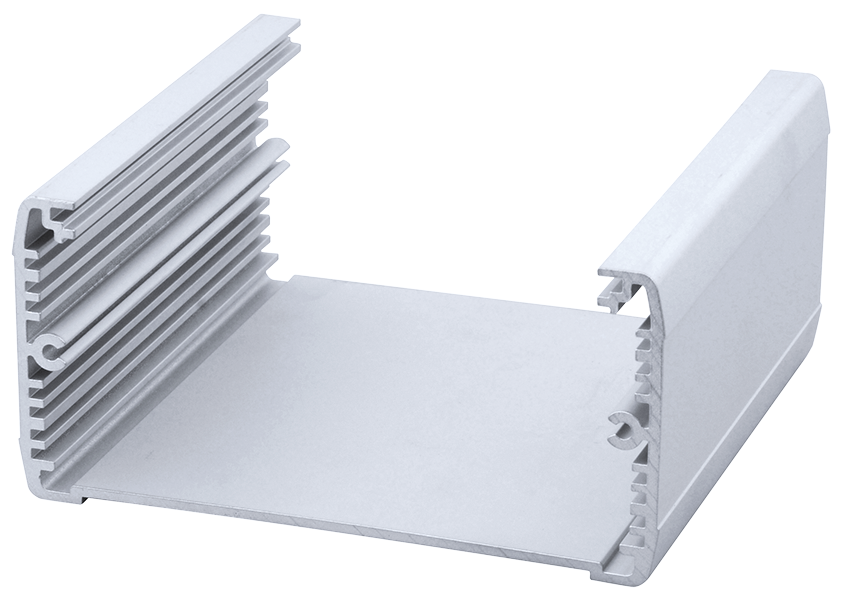 U-profile enclosure with front panel | Bos-Ecoline