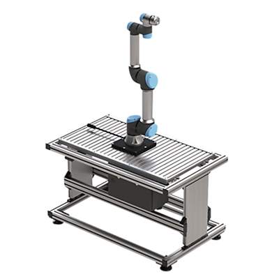 Robot trolleys, robot tables and cobots bases