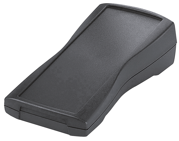 Hand-held enclosure with continuous membrane keypad surface