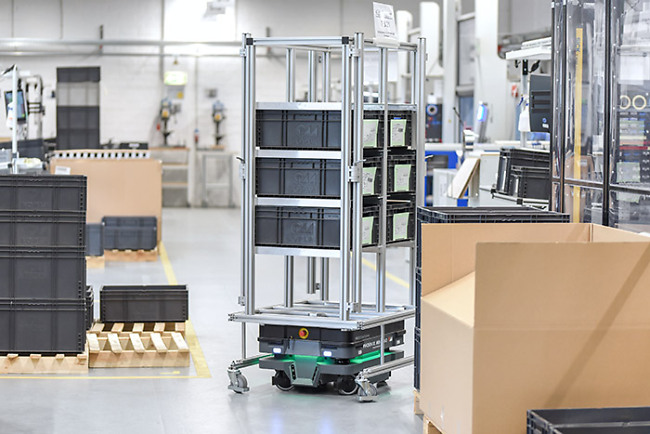 Autonomous mobile robot in logistics