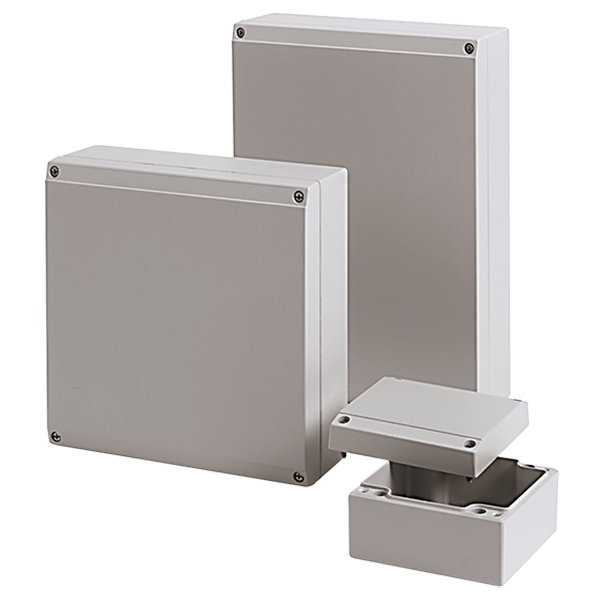 Aluminum die-cast enclosure | Protects the electronics