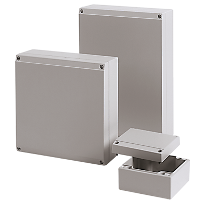 Aluminum die-cast enclosure | Protects the electronics