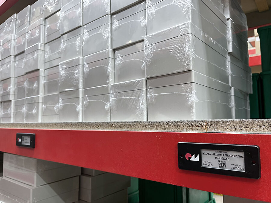 E-Paper Tag | Electronic Shelf Label | papierlose Produktionsaufträge